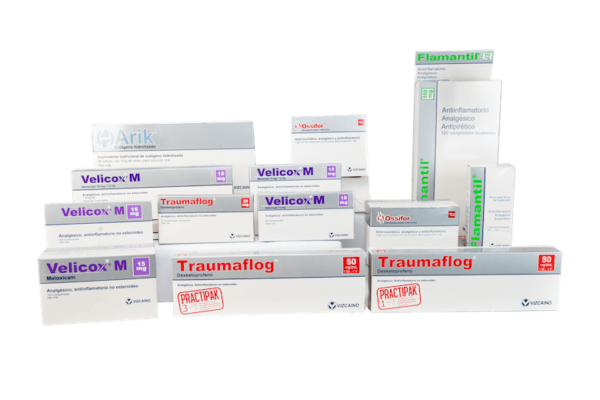 Analgésicos y Antiinflamatorios - Laboratorios Vizcaino